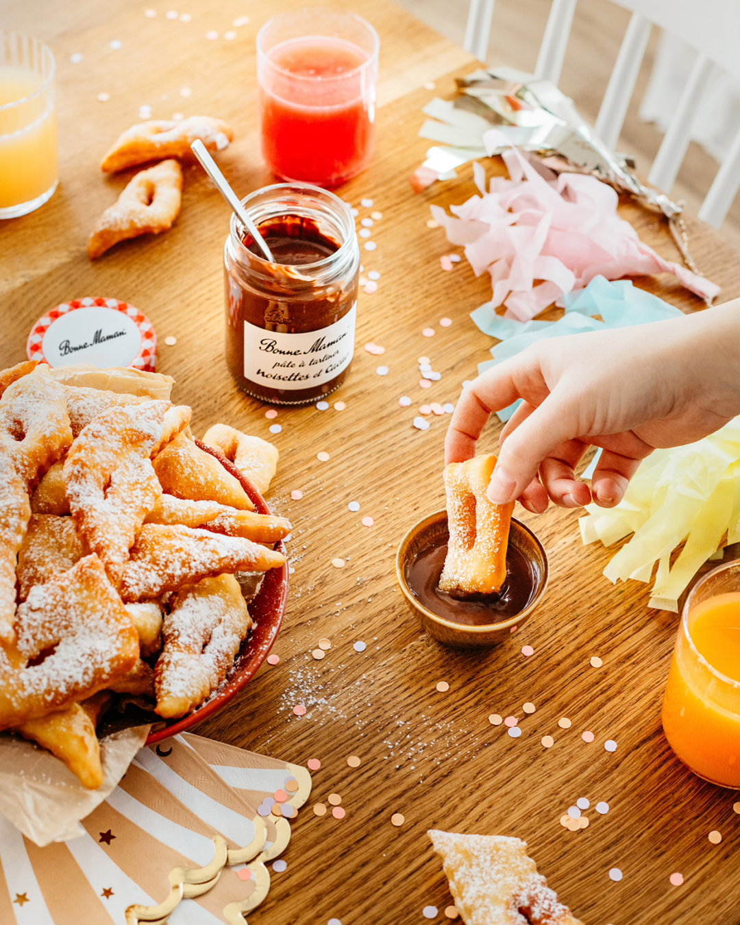 Recette de Beignets de Carnaval Bonne Maman